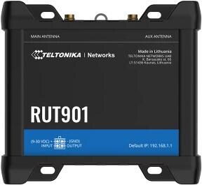 Teltonika RUT901 Mobilfunk-Router, 4G LTE, WLAN, DUAL-SIM mit Hotspot ...