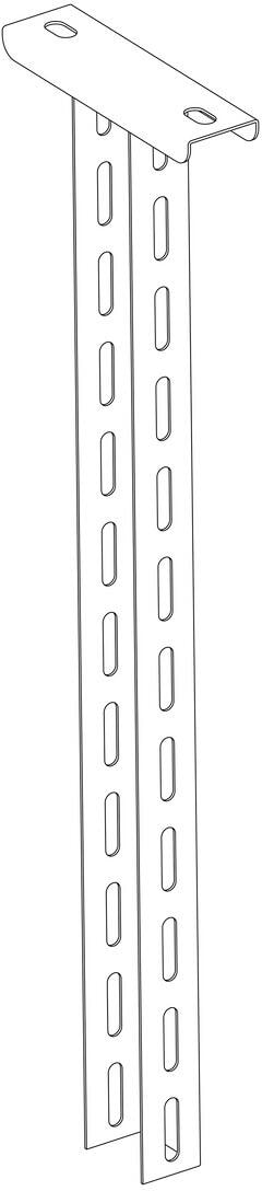 Legrand 348366 Stiel, U55, 600mm lang, 7kN, 270Nm, U-Profil, Stahl ...