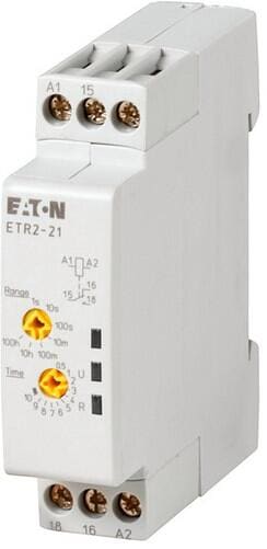 Eaton ETR2-11D Zeitrelais ansprechverzögert 2Wechsler (119426 ...
