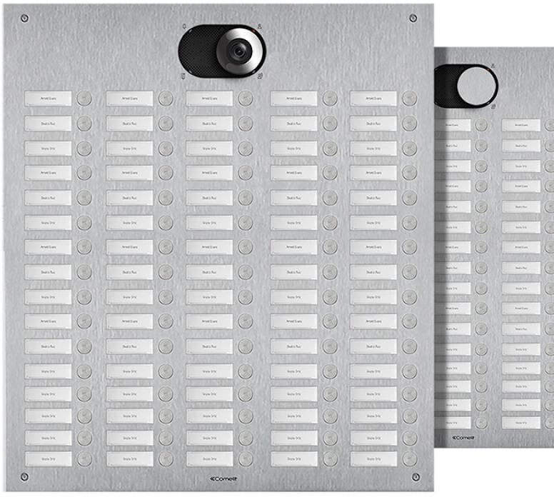 Comelit Frontplatte Switch, 5-reihig, V4A, SB2, 608,5x495x2,5 mm ...