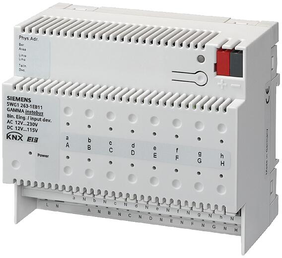 Siemens 5WG1263-1EB11 N 263E11 Binäreingabegerät 16 Eingänge für AC 12...230 V, DC 12...115 V ...