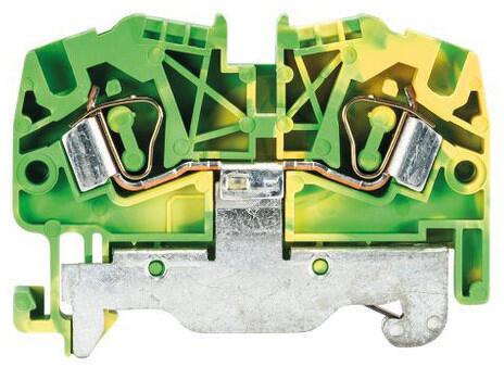 Wieland Electric WKF 4SL/35 Schutzleiterklemme (56.704.9053.0), grün-gelb, 6 mm Elektroshop Wagner