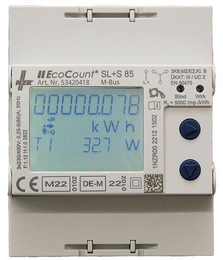 NZR Drehstromzähler elektronisch MID (53420418) Elektroshop Wagner