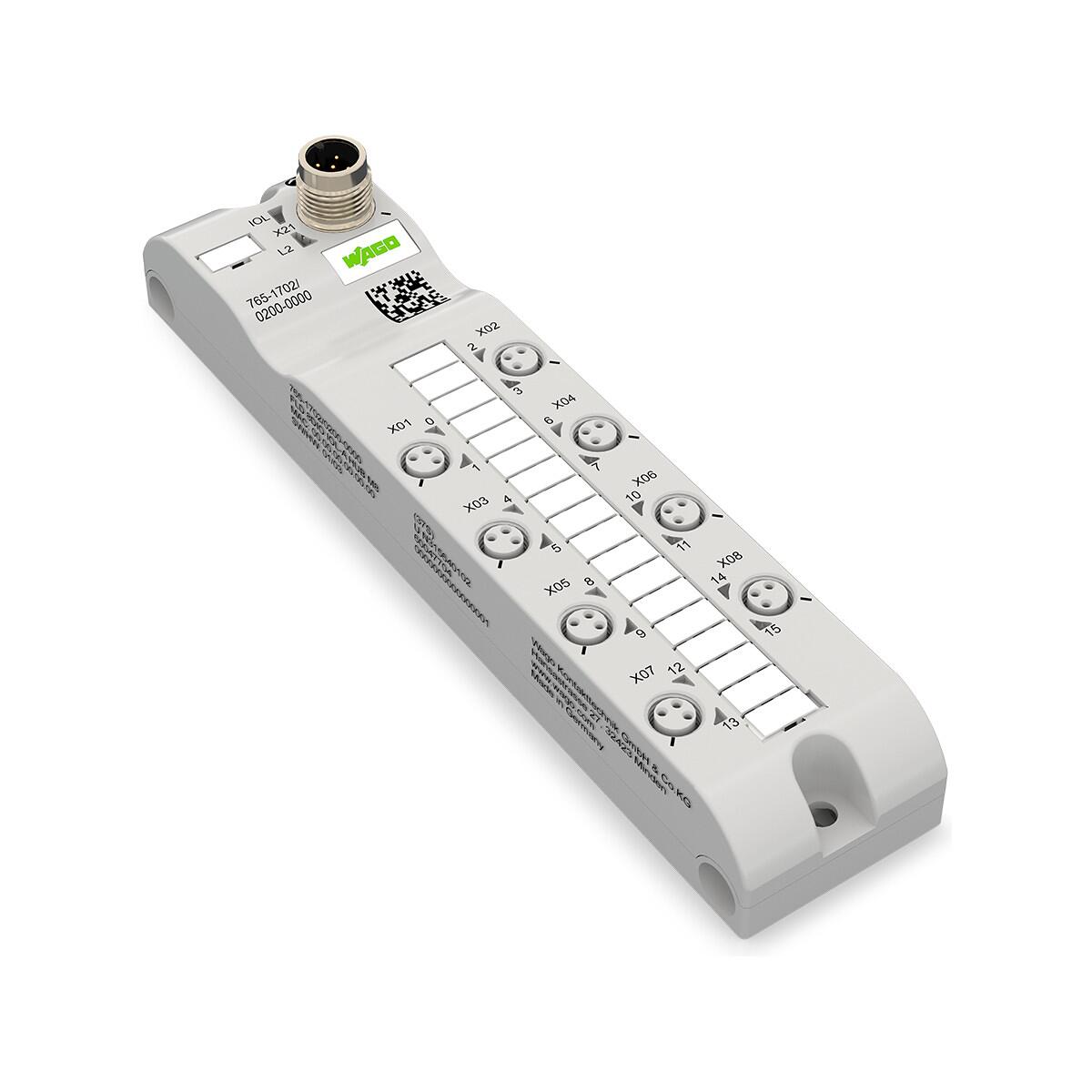 Wago 765-1702/200-000 8-Kanal-Digitalein-/-ausgang, IO Link Class A Hub ...