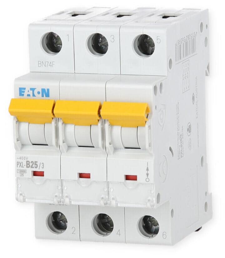 EATON PXL-B25/3 Leitungsschutzschalter 25A, 3-Polig, B-Charakteristik ...