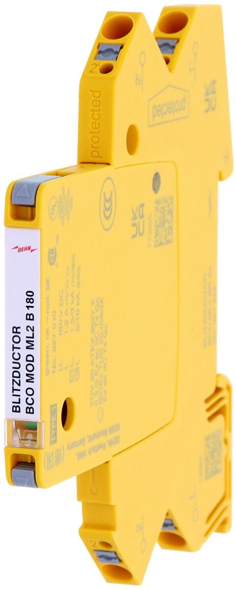 Dehn DEHNbloc BCO ML2 B 180 Blitzstrom-Ableiter für 2 Einzeladern, Typ 1 (927210) Elektroshop Wagner