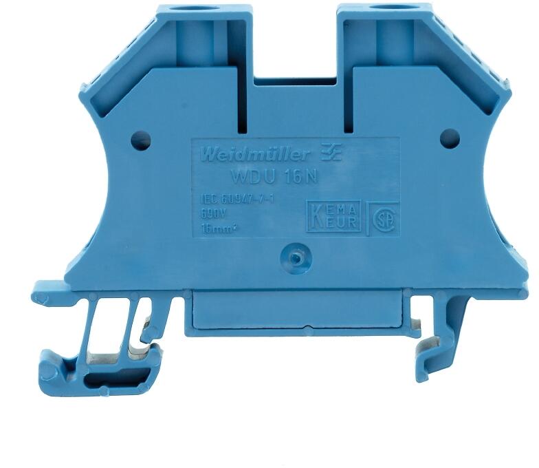 Weidmüller WDU 16 N Durchgangs-Reihenklemme, Schraubanschluss, 16 mm² ...