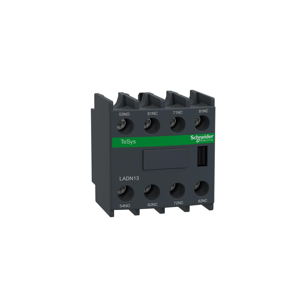 Schneider Electric Hilfsschalterblock, 1S 3Ö, Schraubanschluss (LADN13 ...