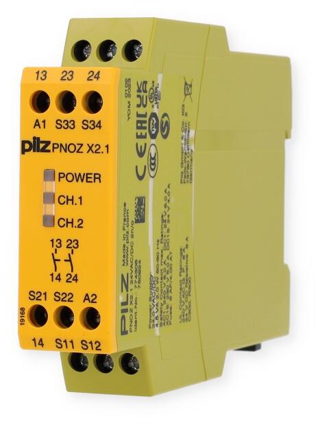 PILZ PNOZX2.1 24VAC/DC 2n/o 774306 Sicherhitsschaltgerät Elektroshop Wagner