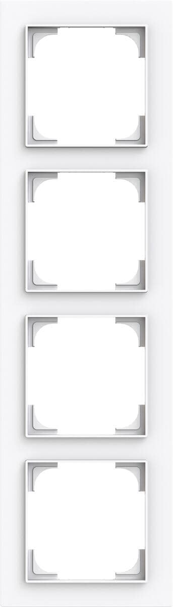 Busch-Jaeger 1724-44G Abdeckrahmen, art linear, 4-fach Rahmen ...