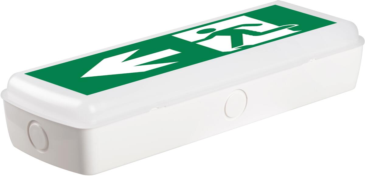 Ledino Uhlbach LED-Fluchtweg-/Notlicht, Ein-/Aufbau, IP20 ...