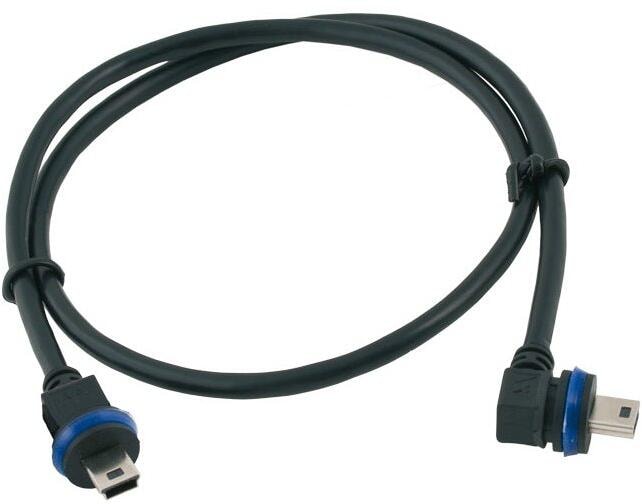 MOBOTIX MX-CBL-MU-EN-STR-2 Mini-USB-Kabel, MiniUSB-C auf MiniUSB, 2,0m ...