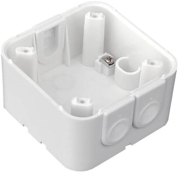 B.E.G 92141 Aufputzdose IP54 für Indoor 180 reinweiß glänzend ...