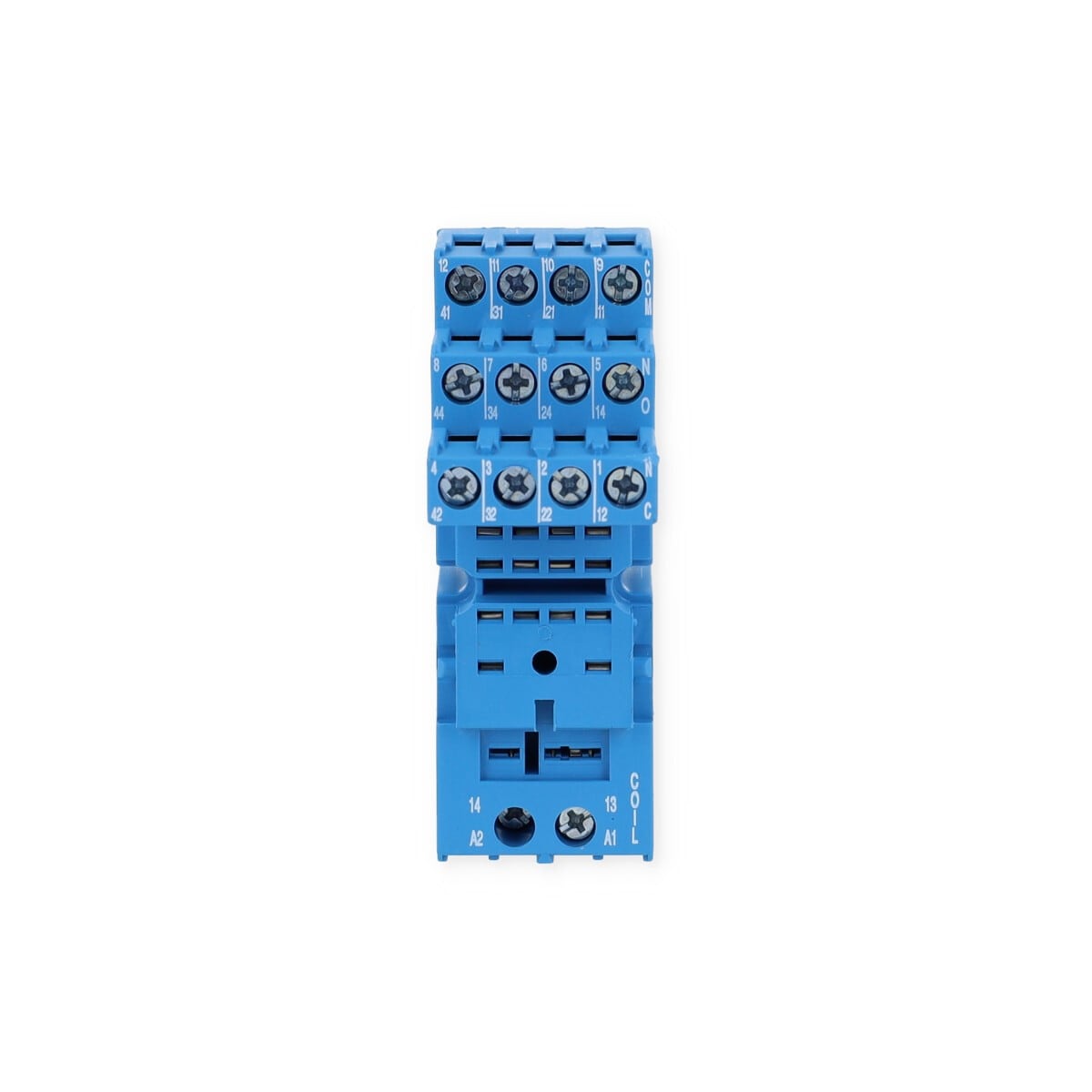 Finder 94.04 Relaisfassung blau Schraubanschluss (9404) Elektroshop Wagner