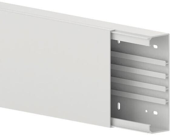 GGK 4484 Leitungsführungskanal FB 60x200-7035, PVC, mit Bodenlochung ...