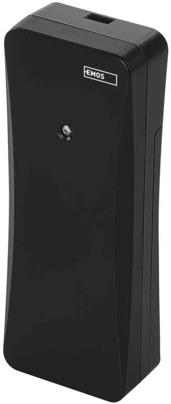 EMOS E00387 Sensor für Wetterstation E0387, drahtlos, schwarz ...