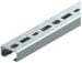 Bettermann CMS3518P0 Profilschiene, gelocht, Schlitzweite 17mm, Stahl ...