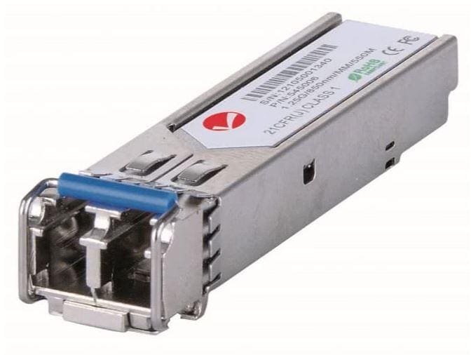 Intellinet Gigabit SFP Mini-GBIC Transceiver LC Multimode 1000Base-SX, silber (545006 ...