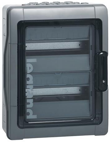 Legrand 414034 Feuchtraumverteiler Plexo³, PV, 2-Reihig, 24 TE, Grau ...