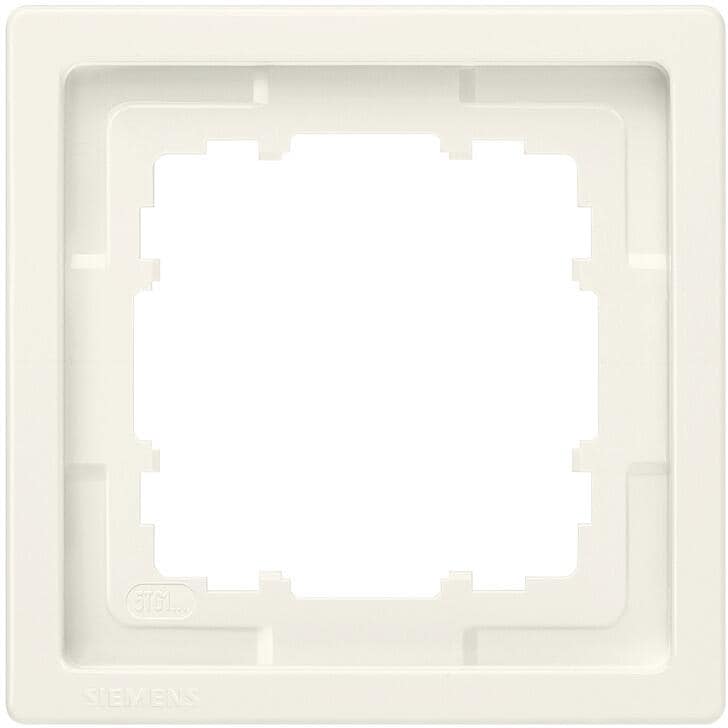 Siemens DELTA style Rahmen 1fach, titanweiß, 82x82mm (5TG1321 ...