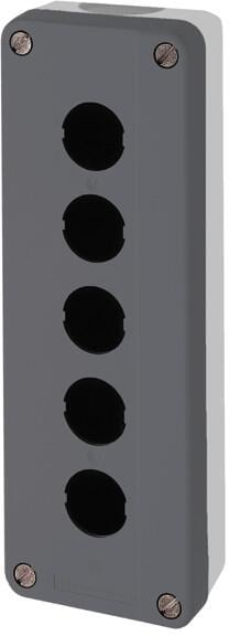 Schneider Electric XALD05 Leergehäuse, grau Elektroshop Wagner