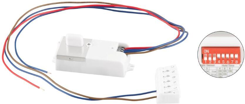 EVN TWIN TUBE Dämmerungs- und Bewegungsmelder für FW65122440 und ...