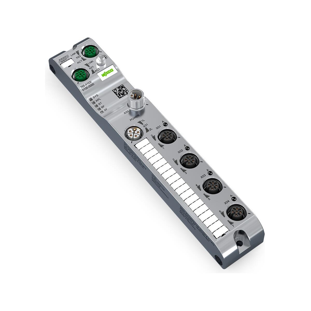 Wago 765-4503/100-000 4-Port-IO Link Master Class A, EtherNet/IP, 24VDC ...