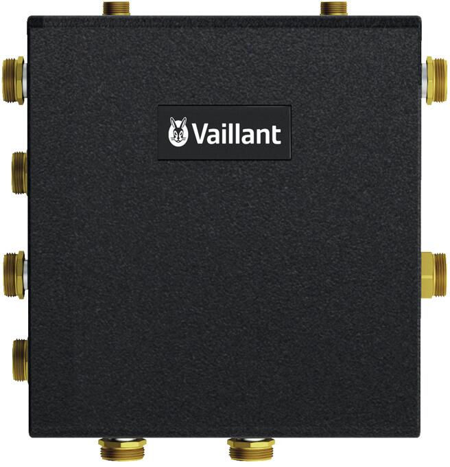 Vaillant Hydraulikeinheit Hybrid-Kit, mit Dämmung und Ventilen, schwarz ...