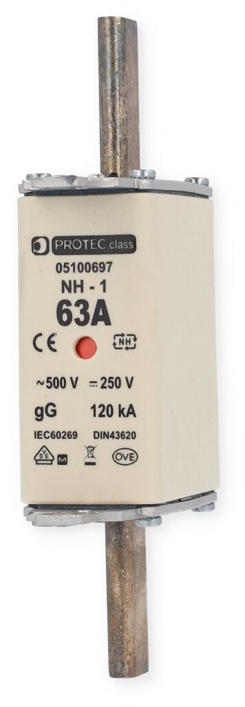 Protec.class PSI NH 1 TR Sicherung 63A (05100697) Elektroshop Wagner