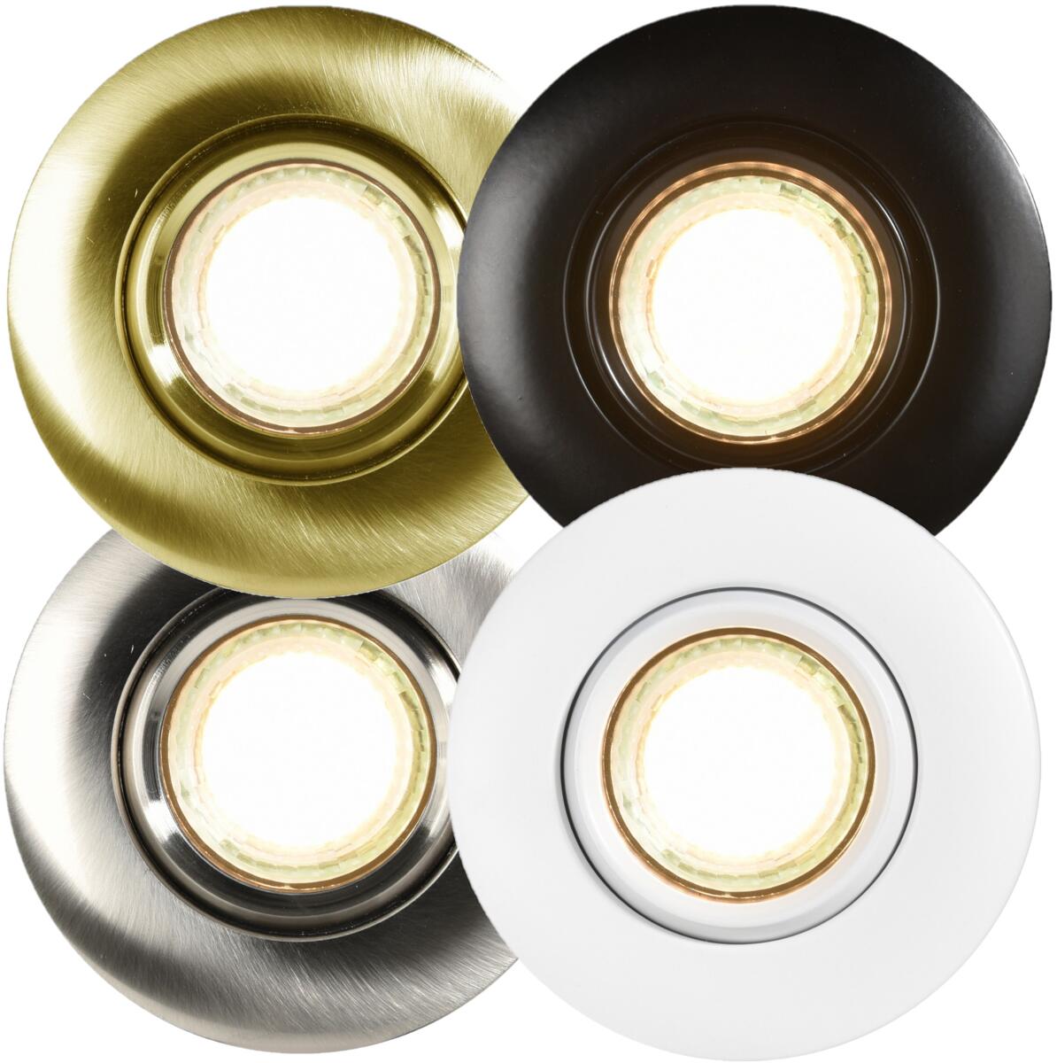 Nordlux Umberto Einbaustrahler, GU10, IP44, dimmbar Elektroshop Wagner