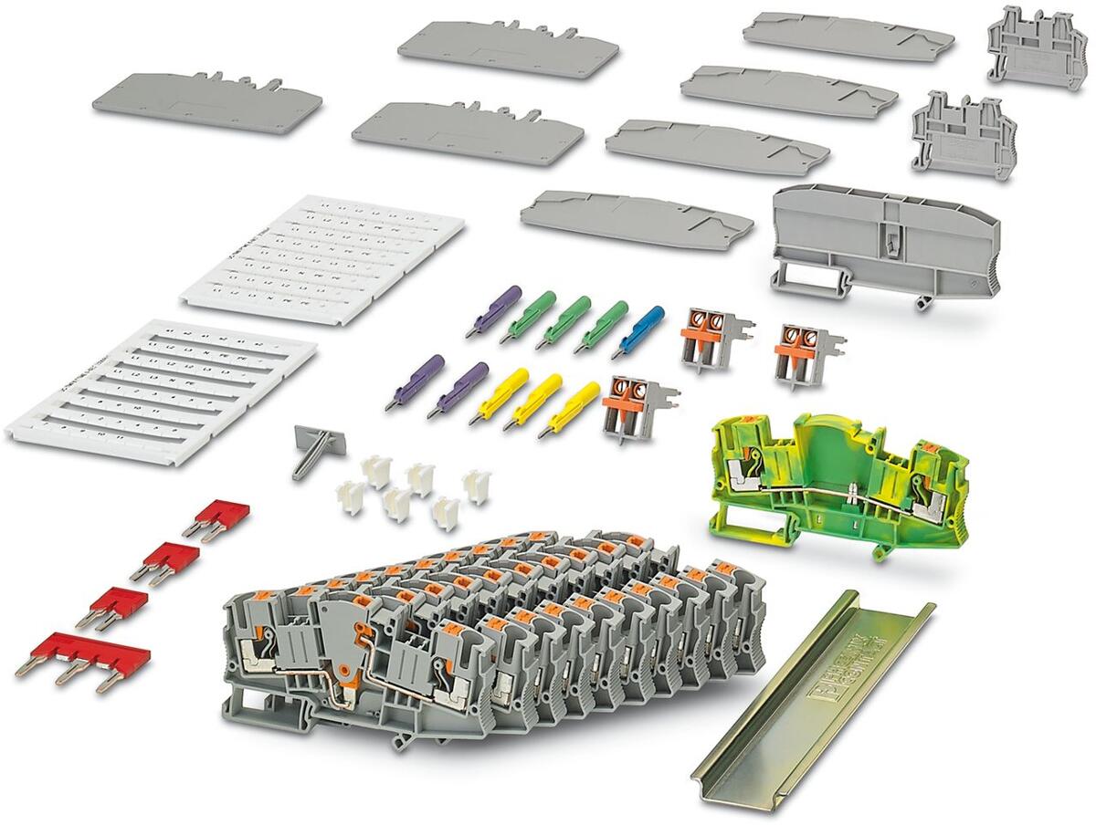 Phoenix Contact PTME 6-SET POWER Starterkit, Installationsklemmen und ...