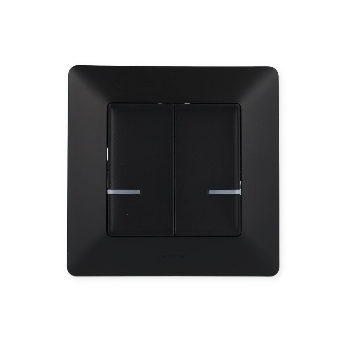 Legrand 756387 Valena Life with Netatmo Wandsender 2-Fach, Schwarz Elektroshop Wagner