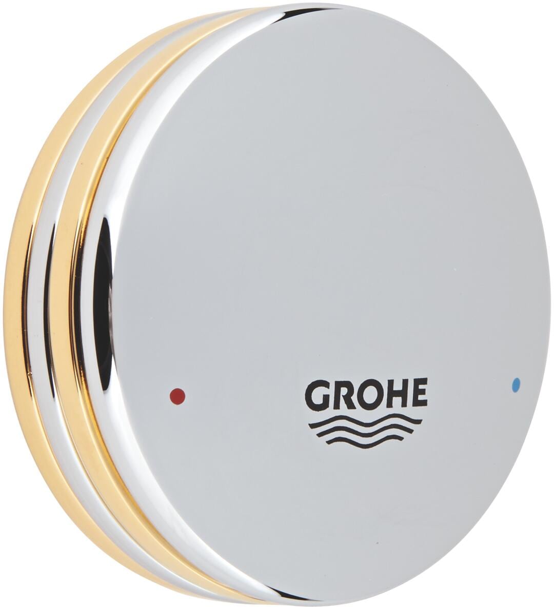 GROHE Abdeckkappe, für Europlus von 1988 bis 1991, chrom/gold (46130IG0 ...