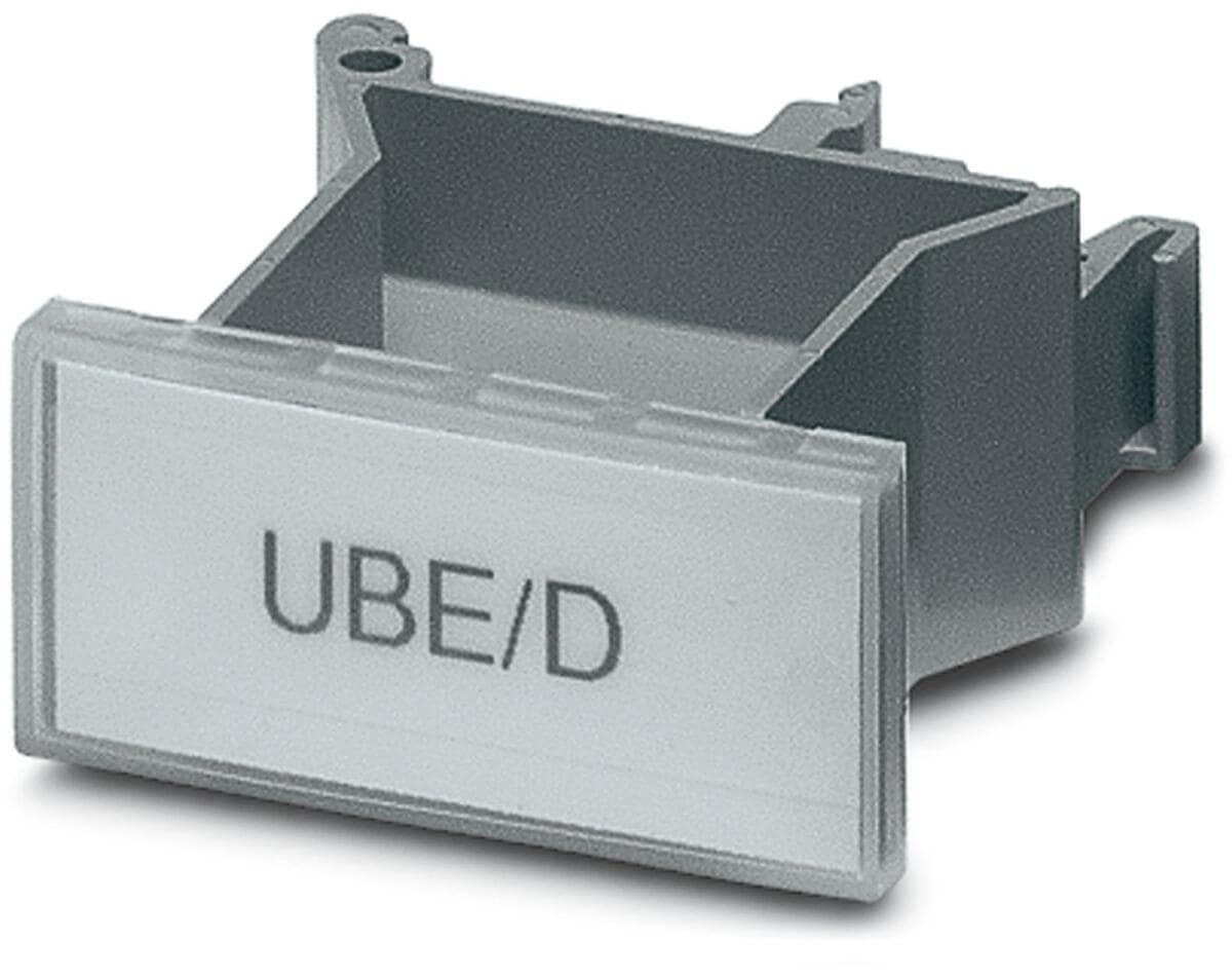 Phoenix Contact UBE/D Schildchenträger für die Kennzeichnung von ...