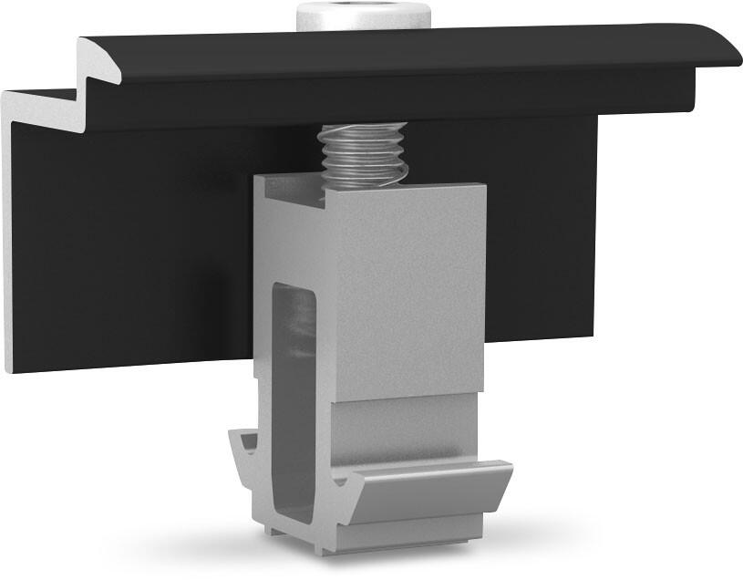 K2 Systems 2002610 Dome-Clamp Endklemme, 30-50mm, schwarz Elektroshop ...