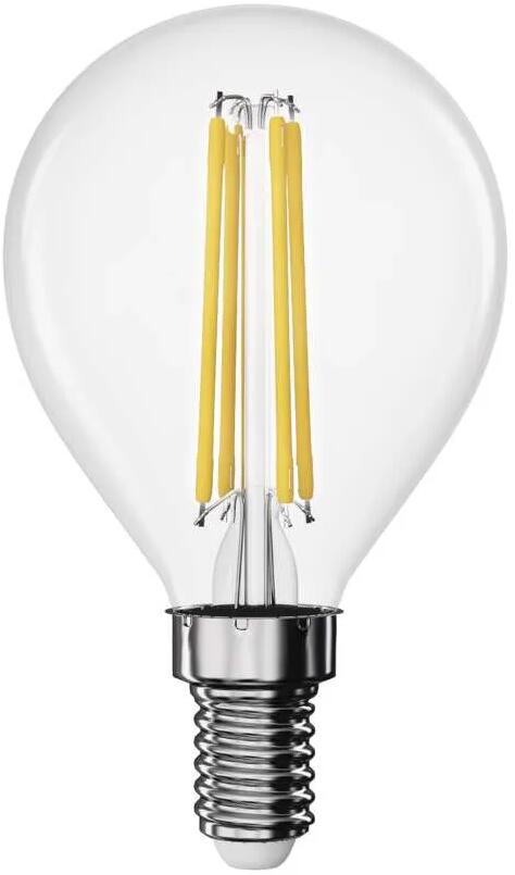 EMOS Filament LED Lampe Mini Globe, E14, 3,4W (40W), 470lm, Neutralweiß ...