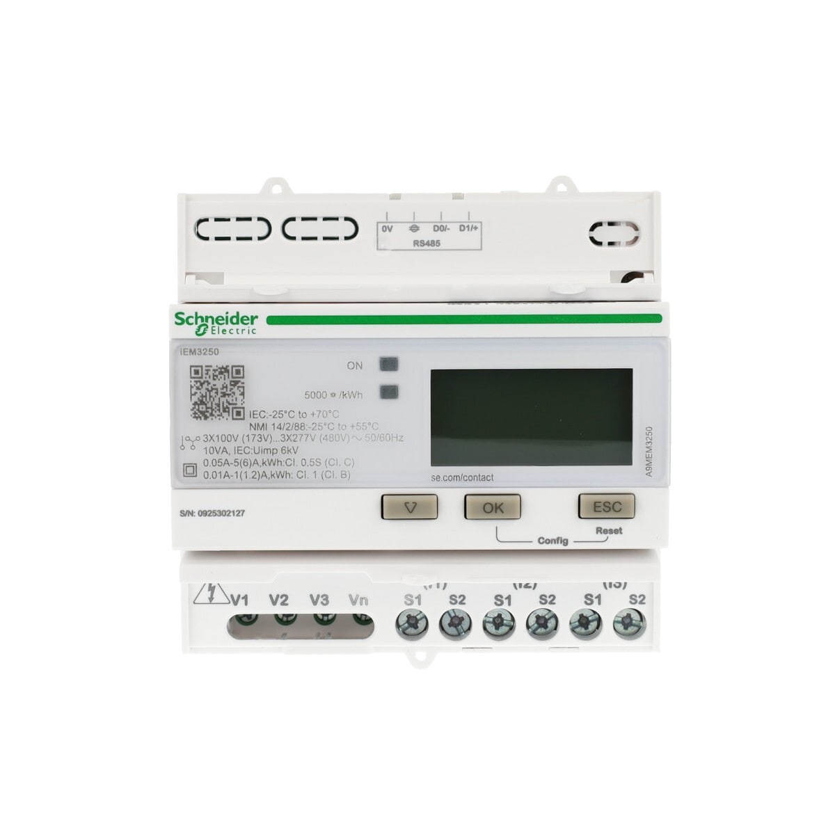 Schneider Electric A9MEM3250 Energiezähle 3-phasig, 5A, erweiterte ...