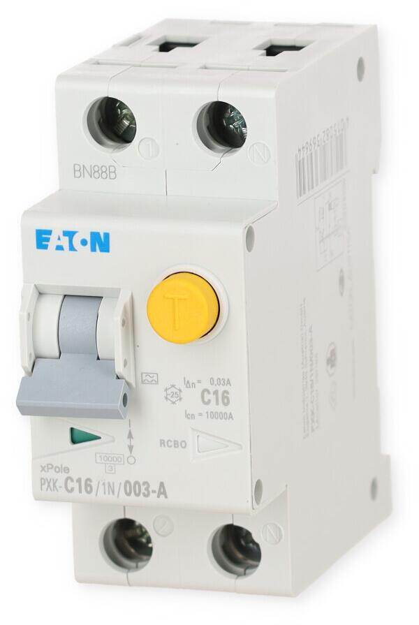 Eaton PXK-C16/1N/003-A FI/LS-Schalter, C-Charakteristik, 16A, 1p+N, 300mA (236964) Elektroshop ...