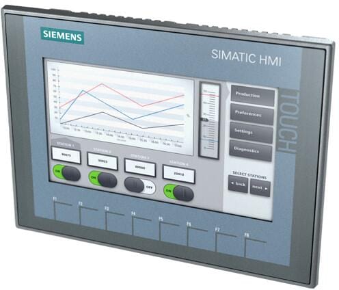 Siemens 6AV2123-2GB03-0AX0 SIMATIC HMI, KTP700 Basic, Basic Panel ...