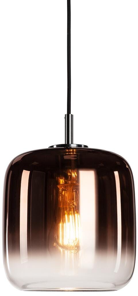 SLV PANTILO 20 Indoor Pendelleuchte, Ø 20 cm, E27, max. 15W, Glas ...