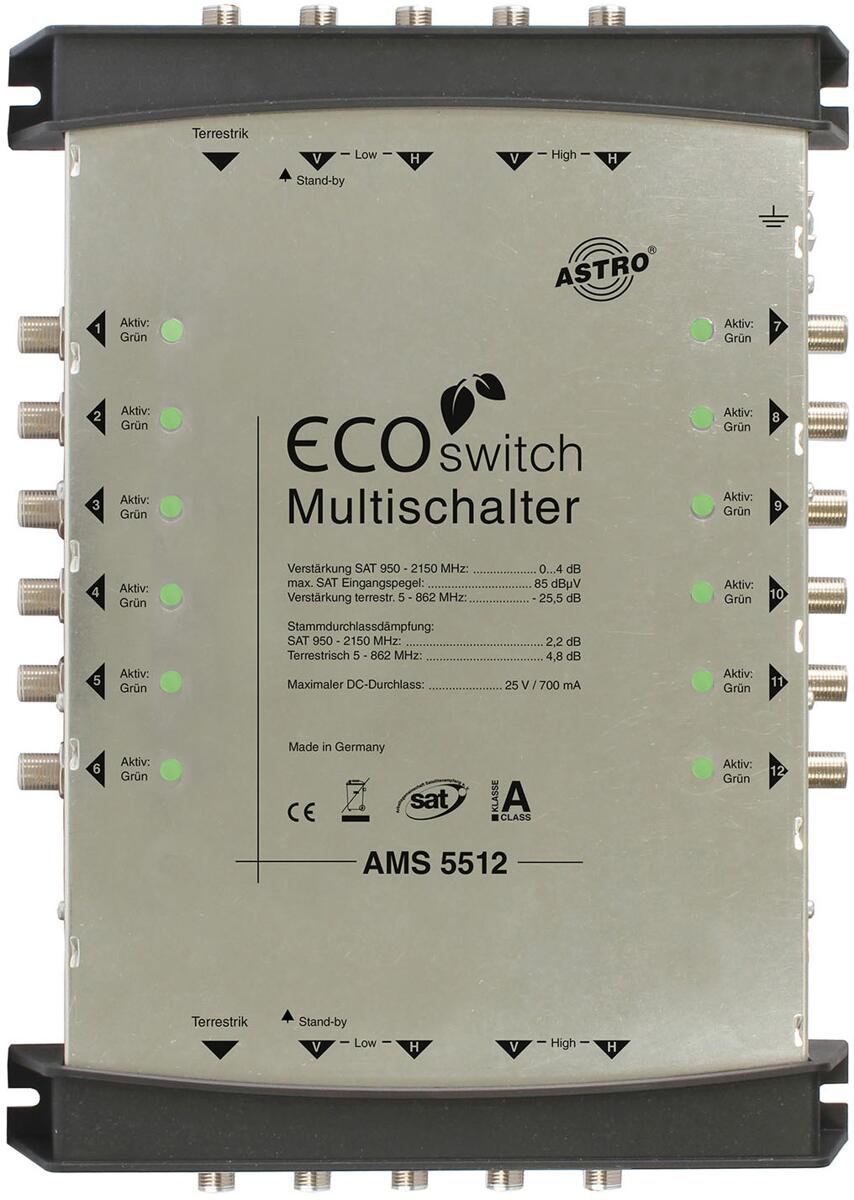 Astro AMS 5516 ECOswitch Profi-Multischalter Kaskadenbasisgerät, 5 ...