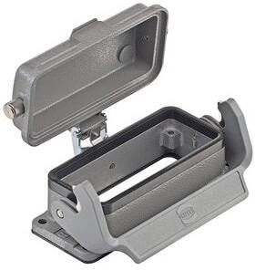 Harting Han 16B-agg-LB-K (Ak in Al) Anbaugehäuse, 16 B (9300160318) Elektroshop Wagner