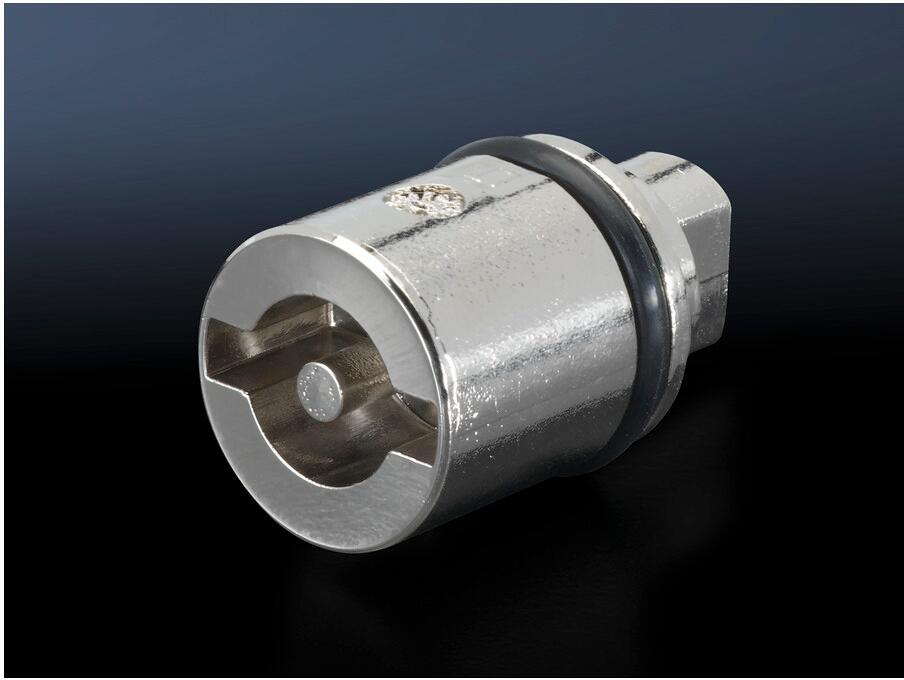 Rittal SZ 2466.000 Verschluss-Einsatz, Ausführung A, Zink-Druckguss, 3 ...