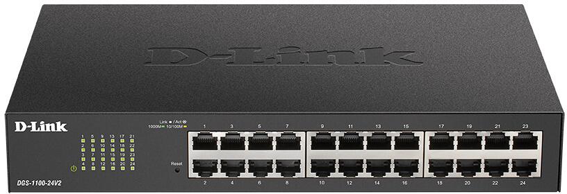 D-Link 24-Port PoE Sm. Switch (DGS-1100-24PV2/E) Elektroshop Wagner
