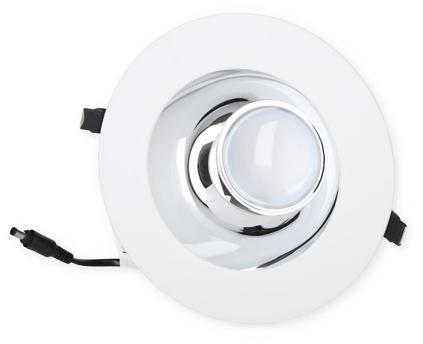 LEDVANCE DL COMFORT DN 130 LED-Downlight, 13 W, 3CCT, IP54, WT, weiß ...