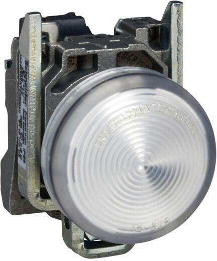 Schneider Electric XB4BVB1 LED-Leuchtmelder, weiß, 22 mm Elektroshop Wagner