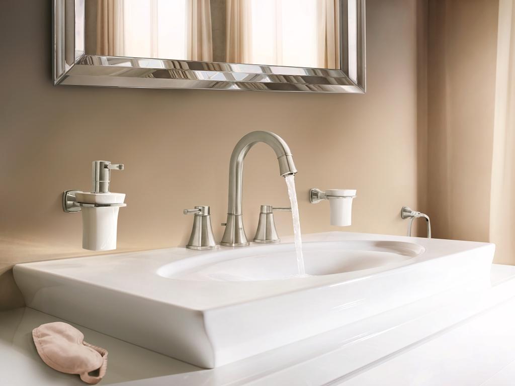 GROHE Grandera 3-Loch-Waschtischbatterie, 1/2", EcoJoy, chrom (20389000 ...
