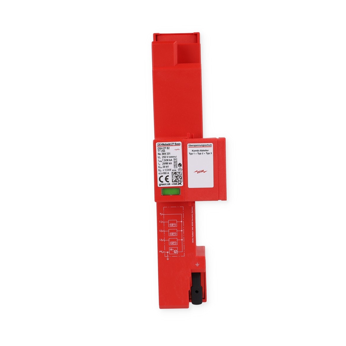 Dehn DSH ZP B2 TT 255 Kombiableiter Typ1+2 (909331) Elektroshop Wagner