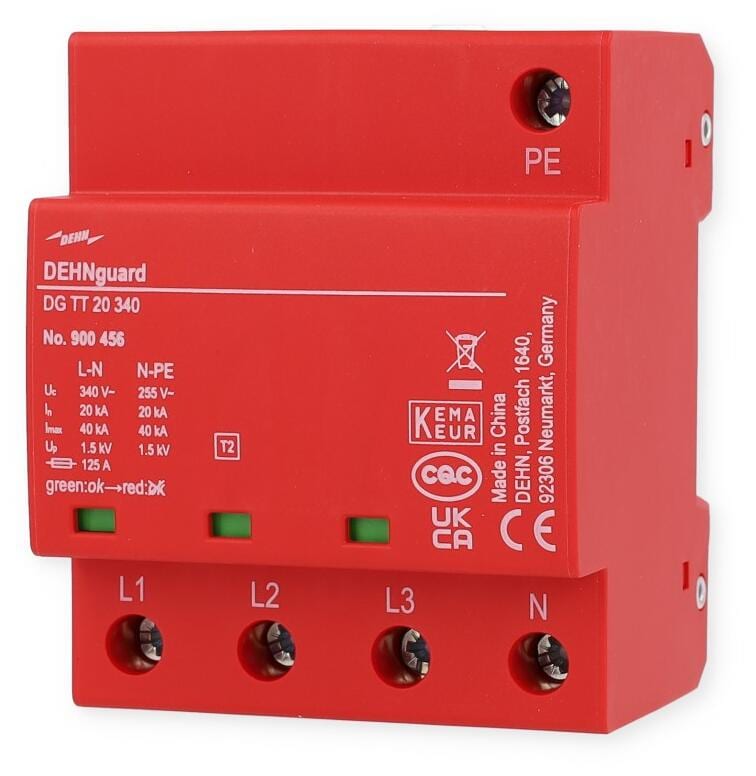 Dehn Überspannungsableiter Typ2 TT/TNS (900456) Elektroshop Wagner