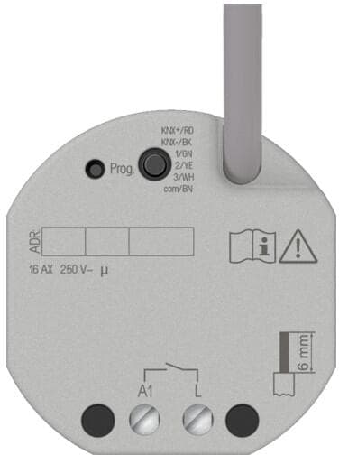 Jung 230011SU KNX Schaltaktor 1fach, UP Elektroshop Wagner